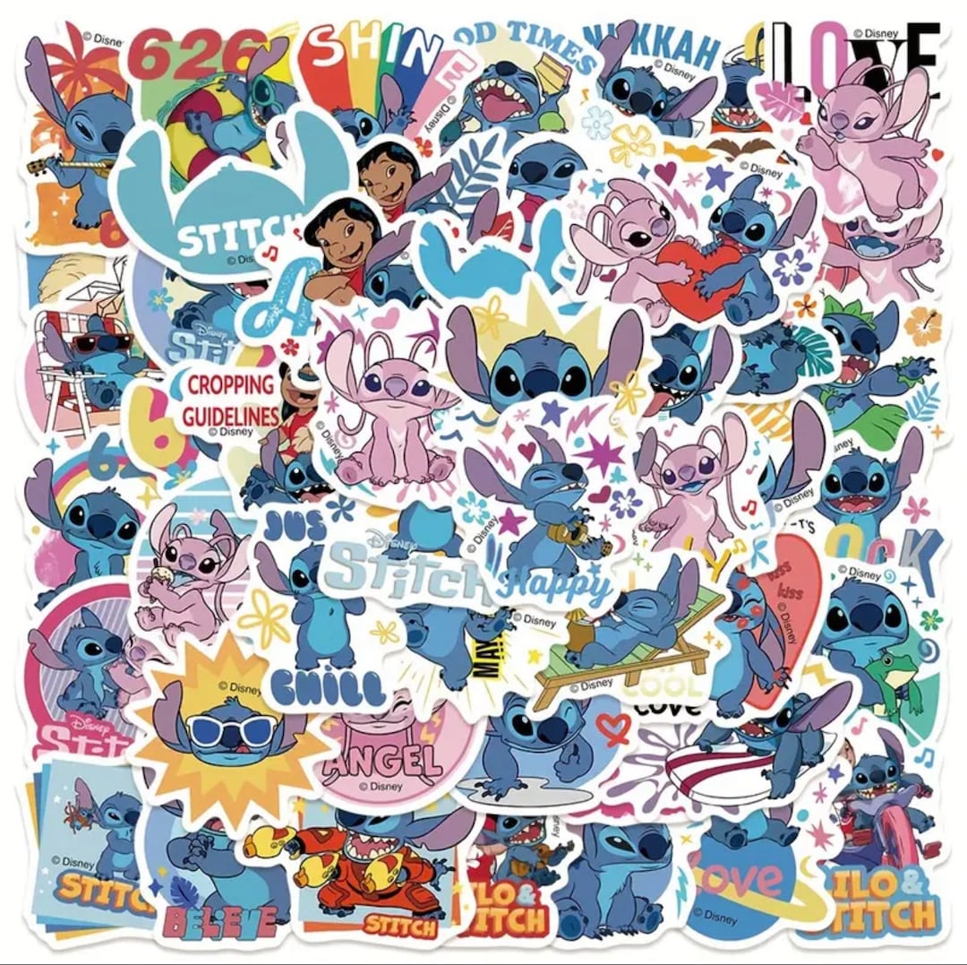Stitch Disney Vinyl Stickers/lilo and Stitch Stickers/tumbler Stickers ...