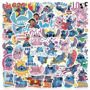 Stitch Disney Vinyl Stickers/lilo and Stitch Stickers/tumbler Stickers ...