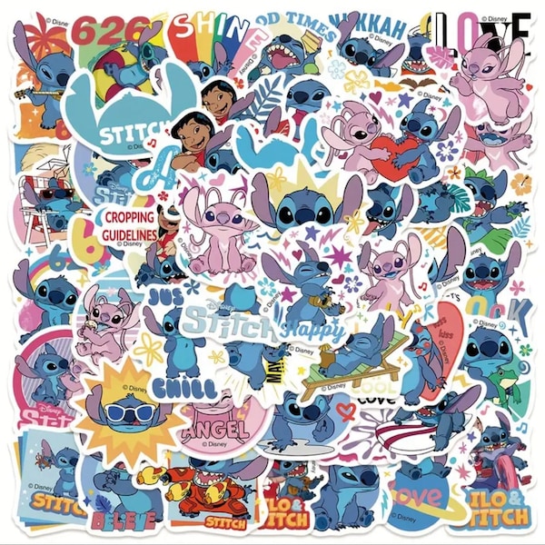 Stitch Stickers - Etsy