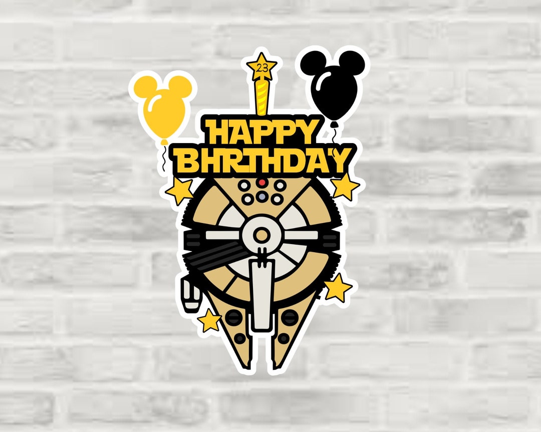 Millenium Falcon Starwars Birthday Disney Inspired Disney Cruise Suite ...