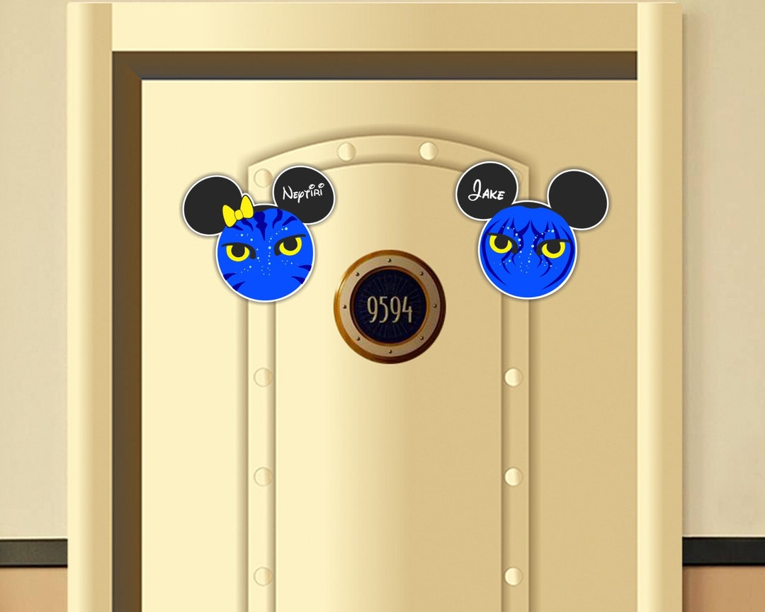 Avatar Magnet Disney Inspired Disney Cruise Suite Door Magnets/ Avatar ...
