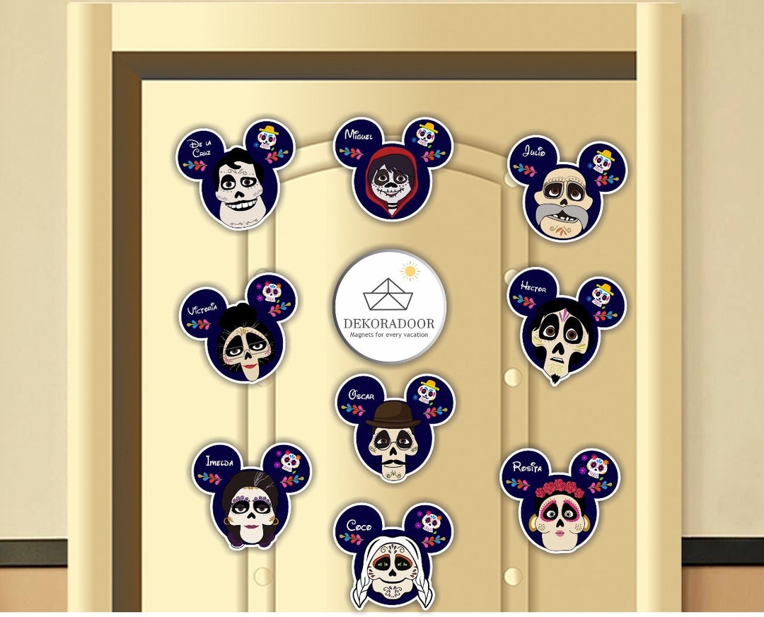 Coco Movie Disney Inspired Disney Cruise Suite Door Magnets/ Coco Door ...