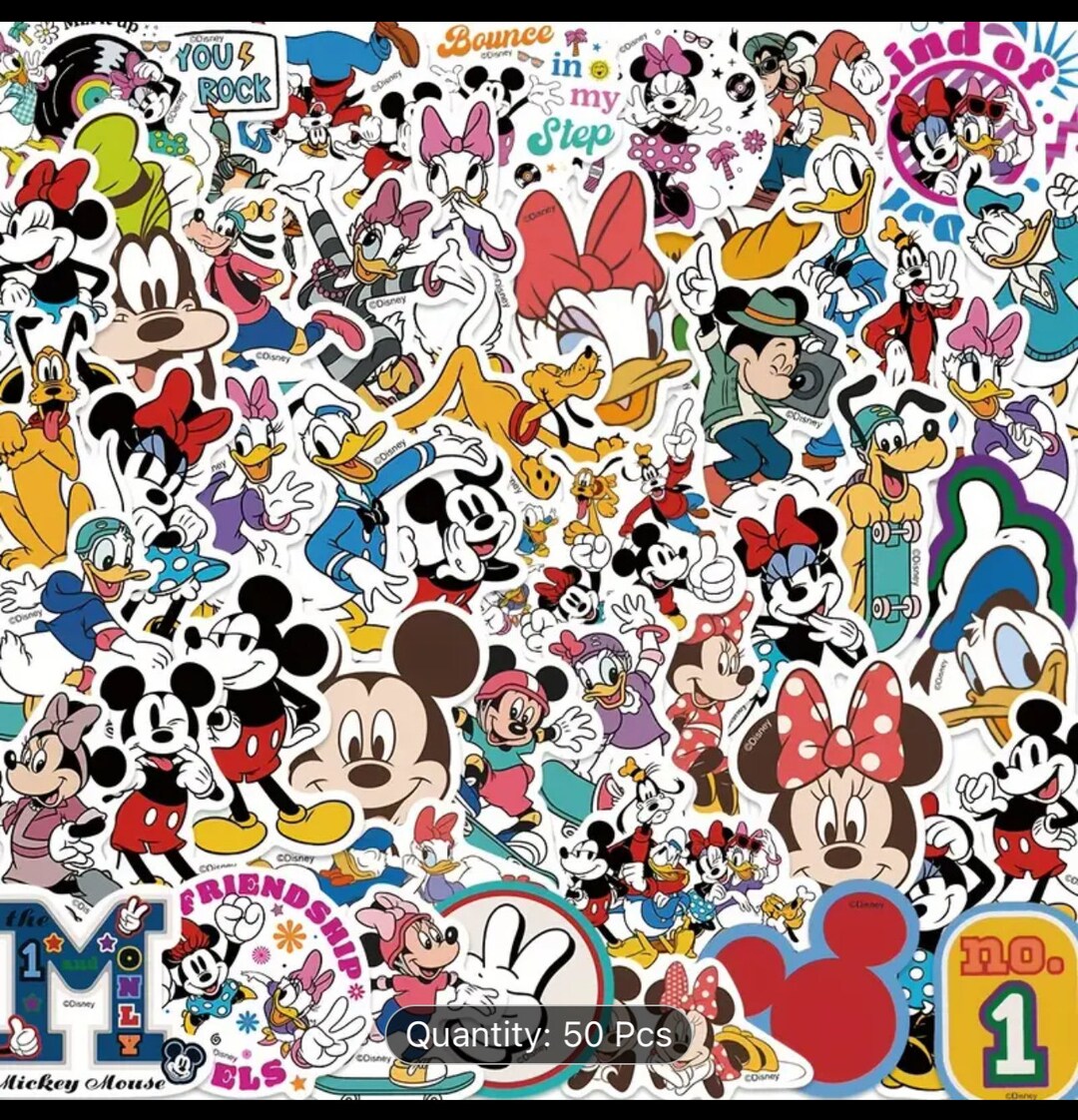 Mickey Disney Vinyl Stickers/ Tumbler Stickers/ Disney Tumbler Stickers ...