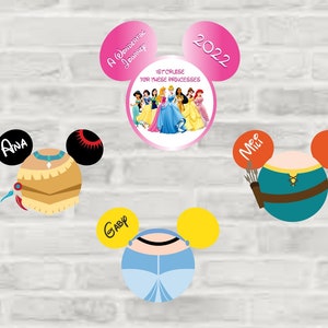 Princess Disney Inspired Princess Disney Cruise Suite Door Magnets ...