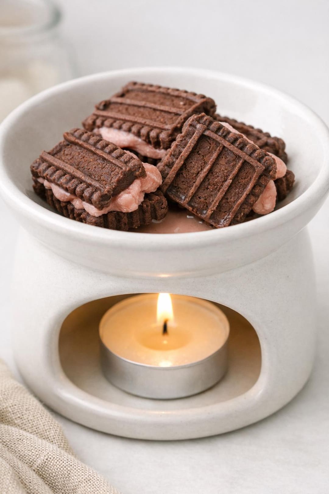 Handmade Cookie Wax Melts – Chocolate Vanilla Aroma, Cozy Home ...