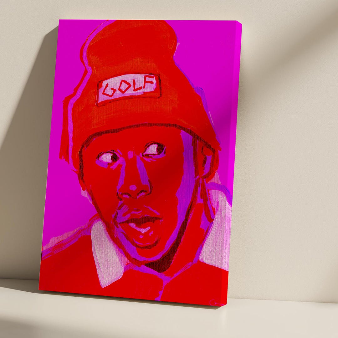 Tyler the Creator Canvas Print, Golf Wang Print, Ofwgkta Hiphop Poster ...