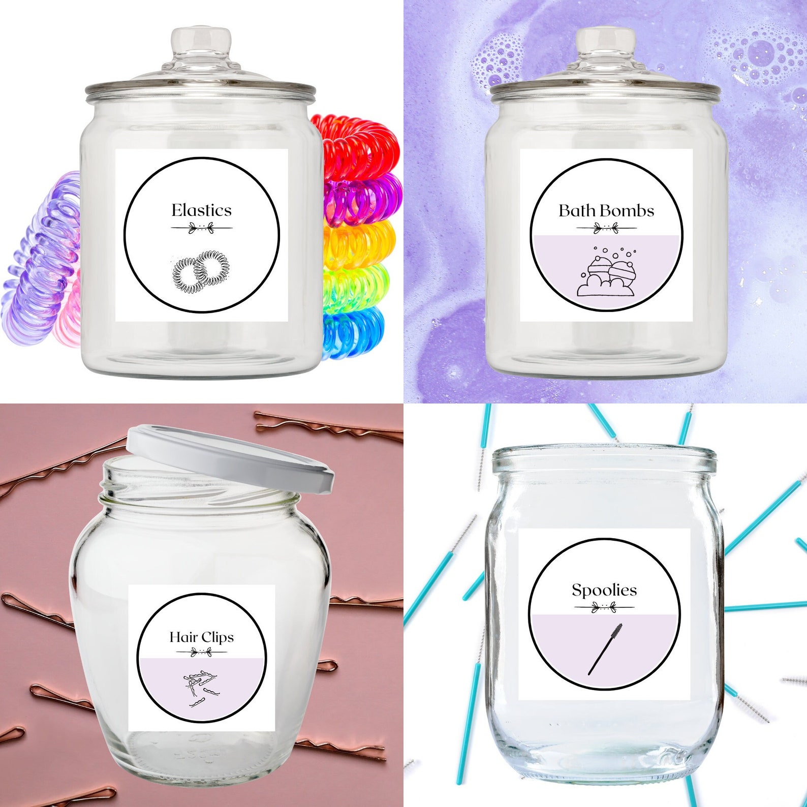 Printable Bathroom Labels Organization Stickers Template Labels for ...