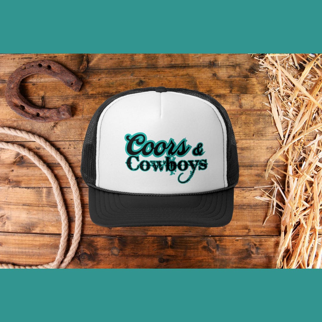 Western Style Trucker Cap for Country Lovers and Festivals | Coors ...