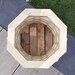 Modern Octagonal Wooden Planter Straight 50/50 Inverted - Etsy