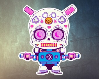 Easily Distracted by Robots Sticker, Robot Sticker, Robotics Engineer ...