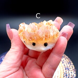 Choice of Cute Crystal Critters Amethyst and Citrine Cluster Stones ...