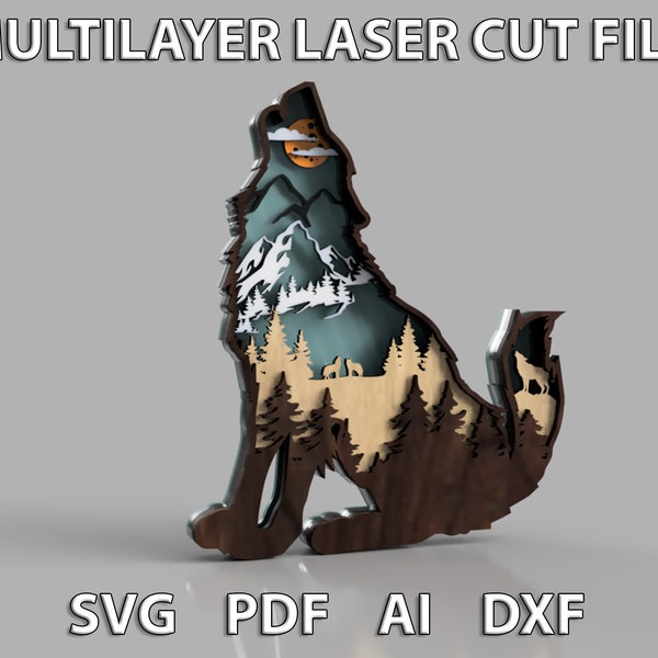 Wolf Home Decor - Etsy