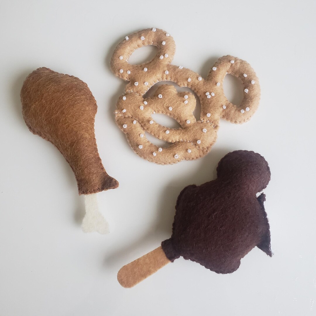 Park Snacks Pretend Play Felt Food - Etsy