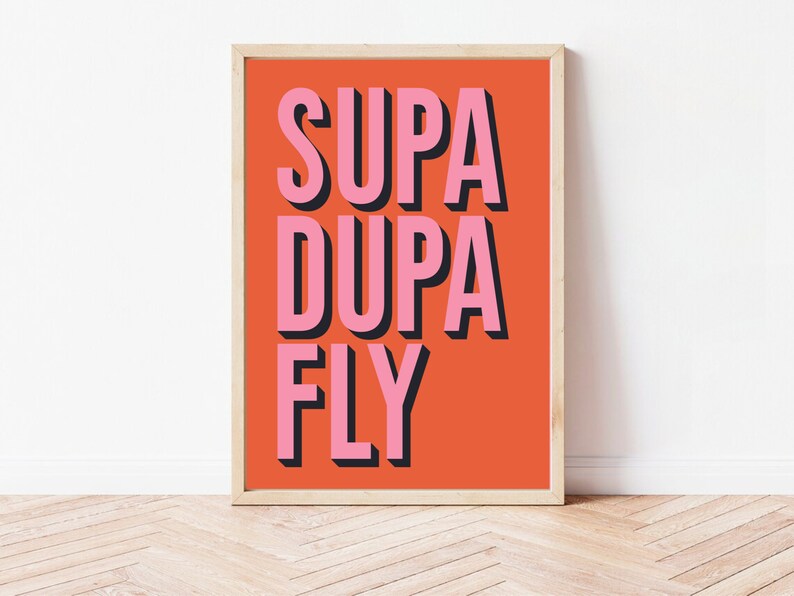 Missy Elliott Supa Dupa Fly Wall Art Song Lyric Print - Etsy