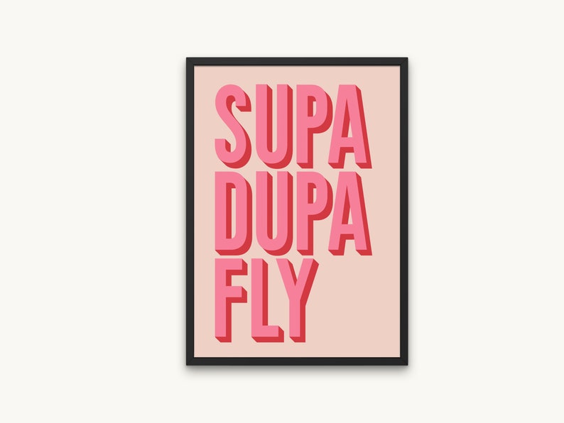 Missy Elliott Supa Dupa Fly Wall Art Song Lyric Print - Etsy