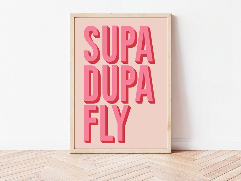 Missy Elliott Supa Dupa Fly Wall Art Song Lyric Print - Etsy