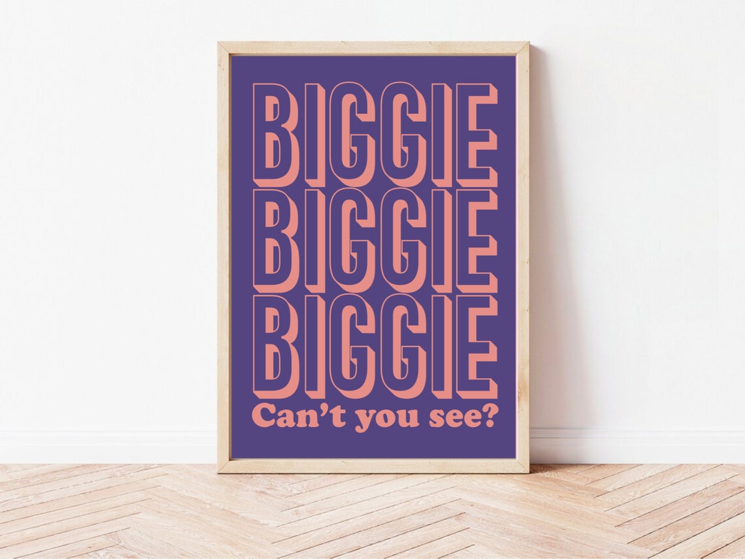 The Notorious B.I.G. Hypnotize Lyrics Print Wall Art Song Lyric Print ...