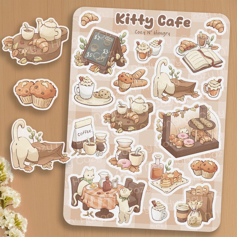 Animal Cafe Logo Pack - Etsy