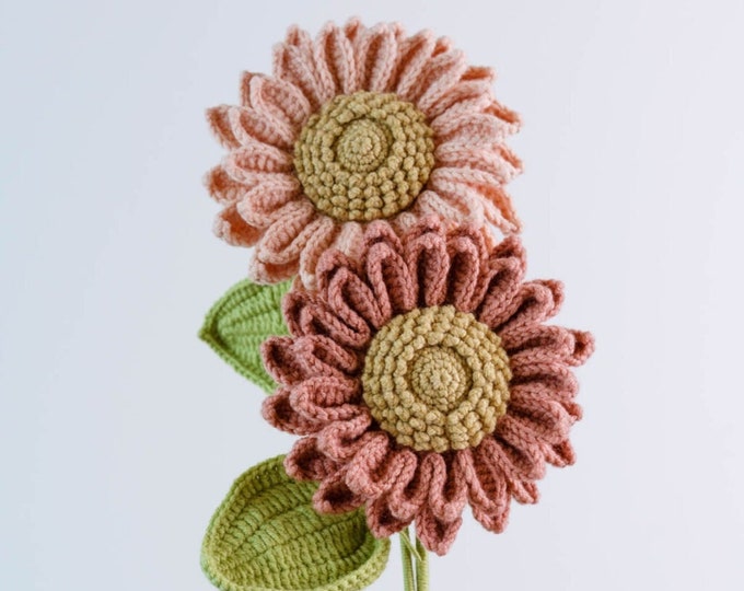 Sunflower Crochet Pattern - Etsy