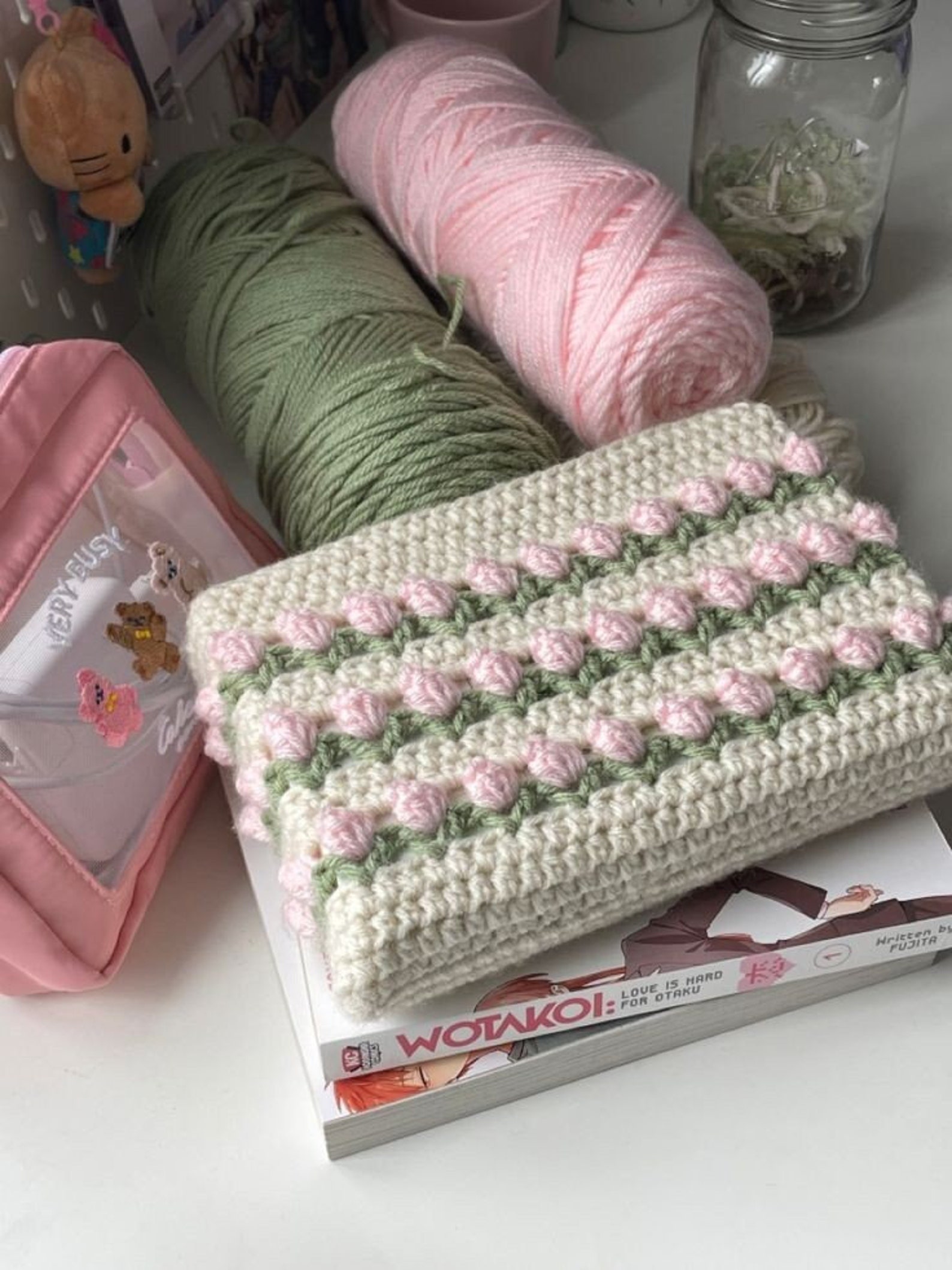 Crochet Tulip Laptop Cover/sleeve Pattern (english and Spanish Versions ...