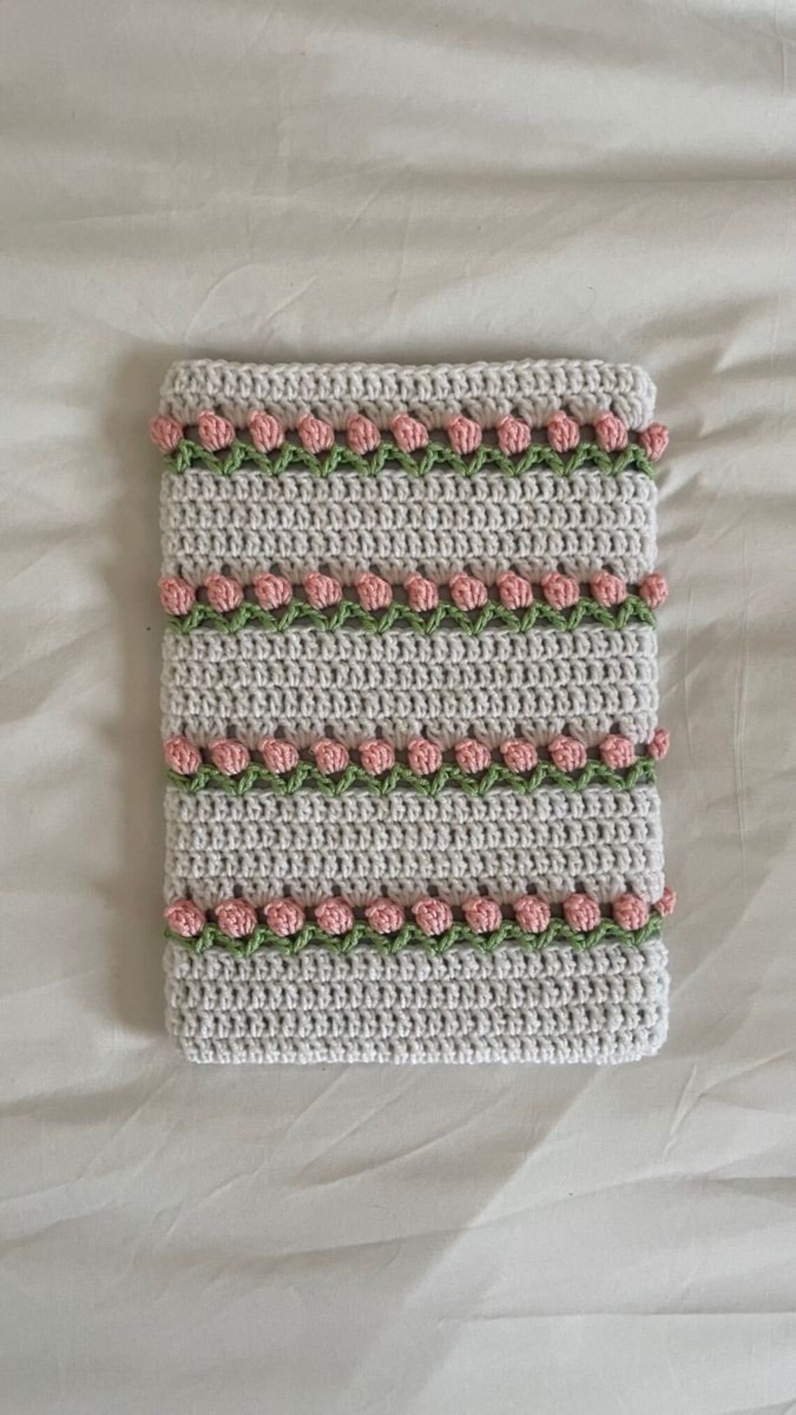 Crochet Tulip Laptop Cover/sleeve Pattern (english and Spanish Versions ...