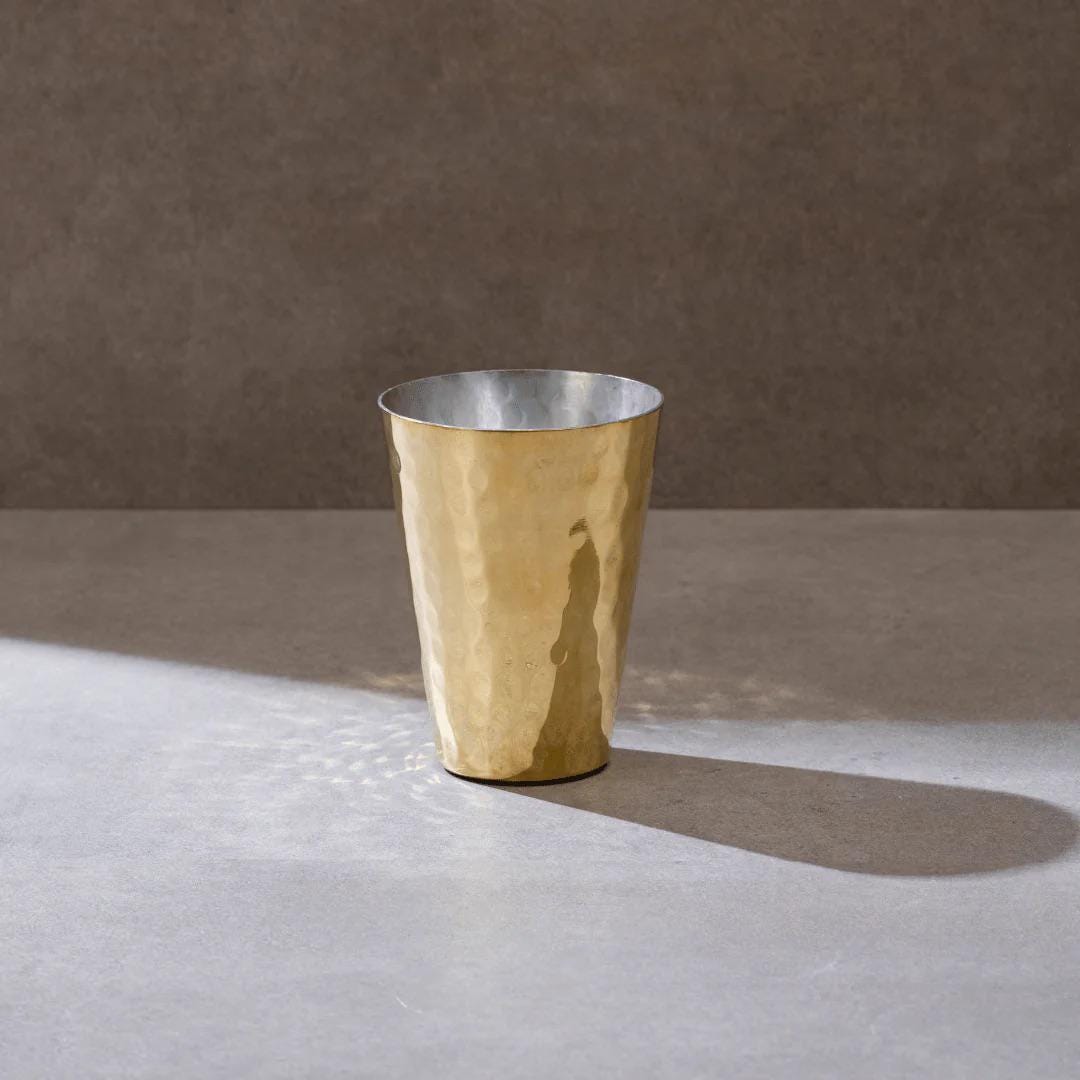 Brass (pital) Glass / Lassi Glass - Etsy