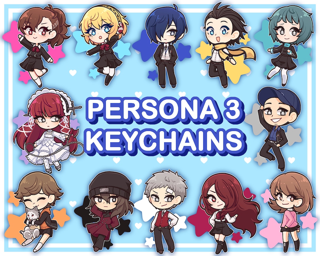 Acrylic Keychains - Persona 3 - Etsy