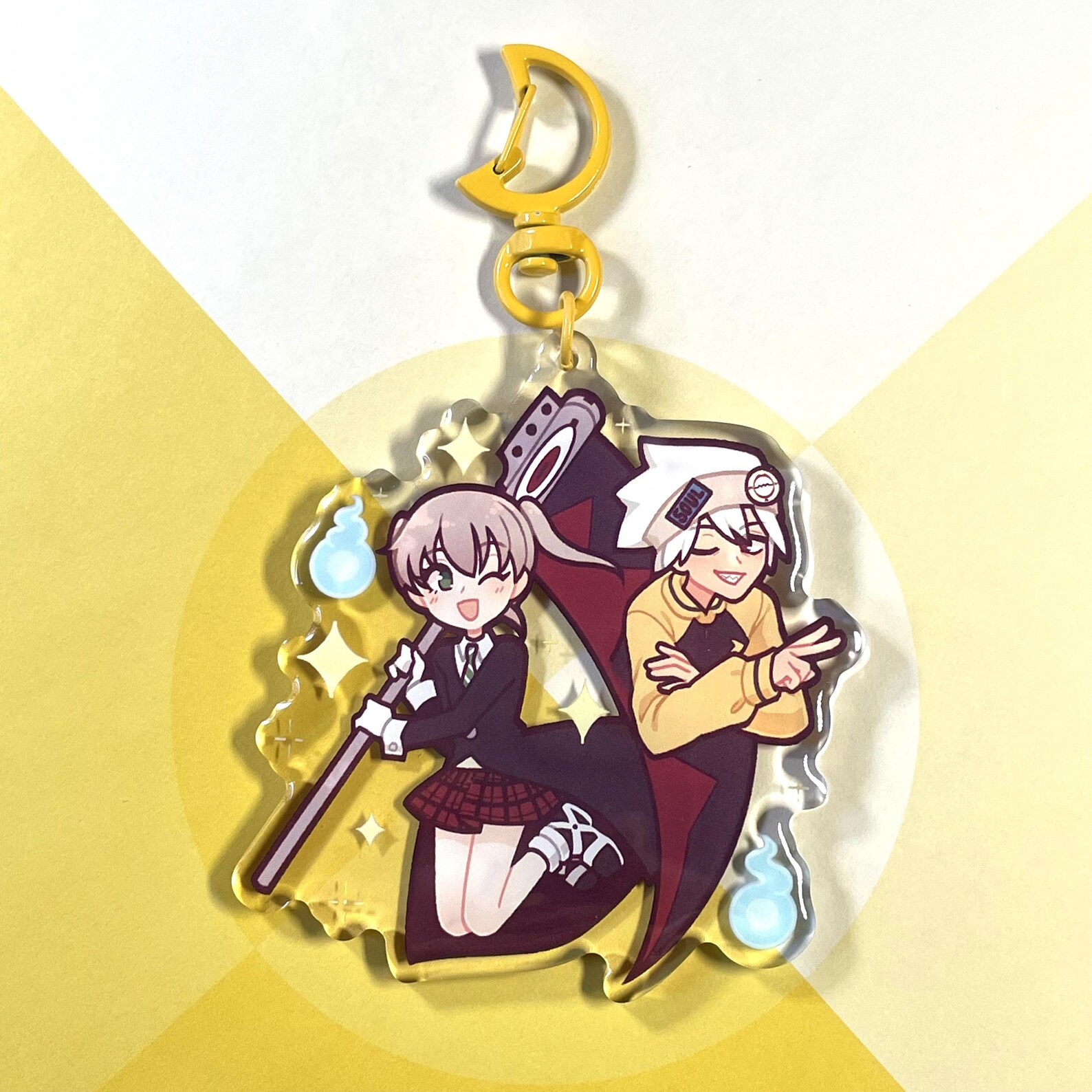 Acrylic Keychains & Stickers - Soul Eater - Etsy