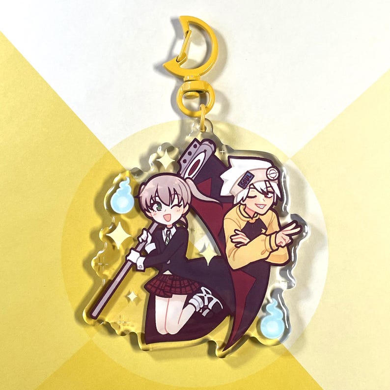 Acrylic Keychains & Stickers - Soul Eater - Etsy