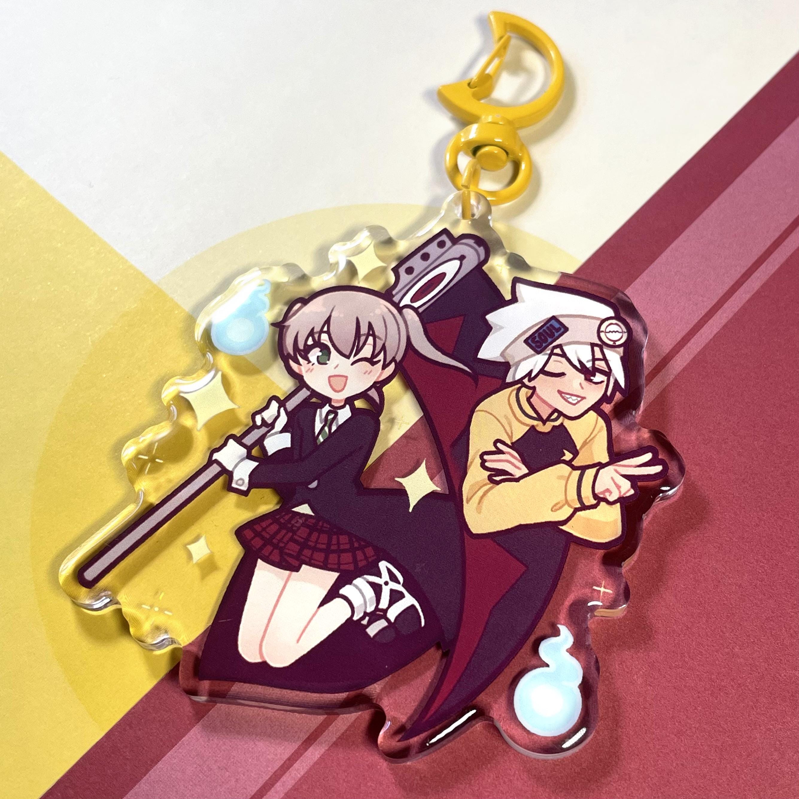 Acrylic Keychains & Stickers - Soul Eater - Etsy
