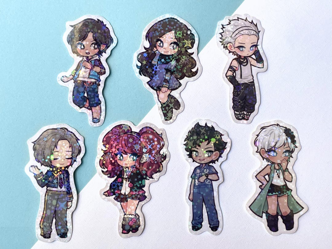 Holographic Stickers - Zero Escape - Etsy