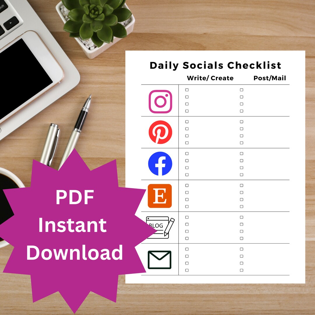 Social Media Planner, Content Planner, Email Planner, Instagram Planner ...