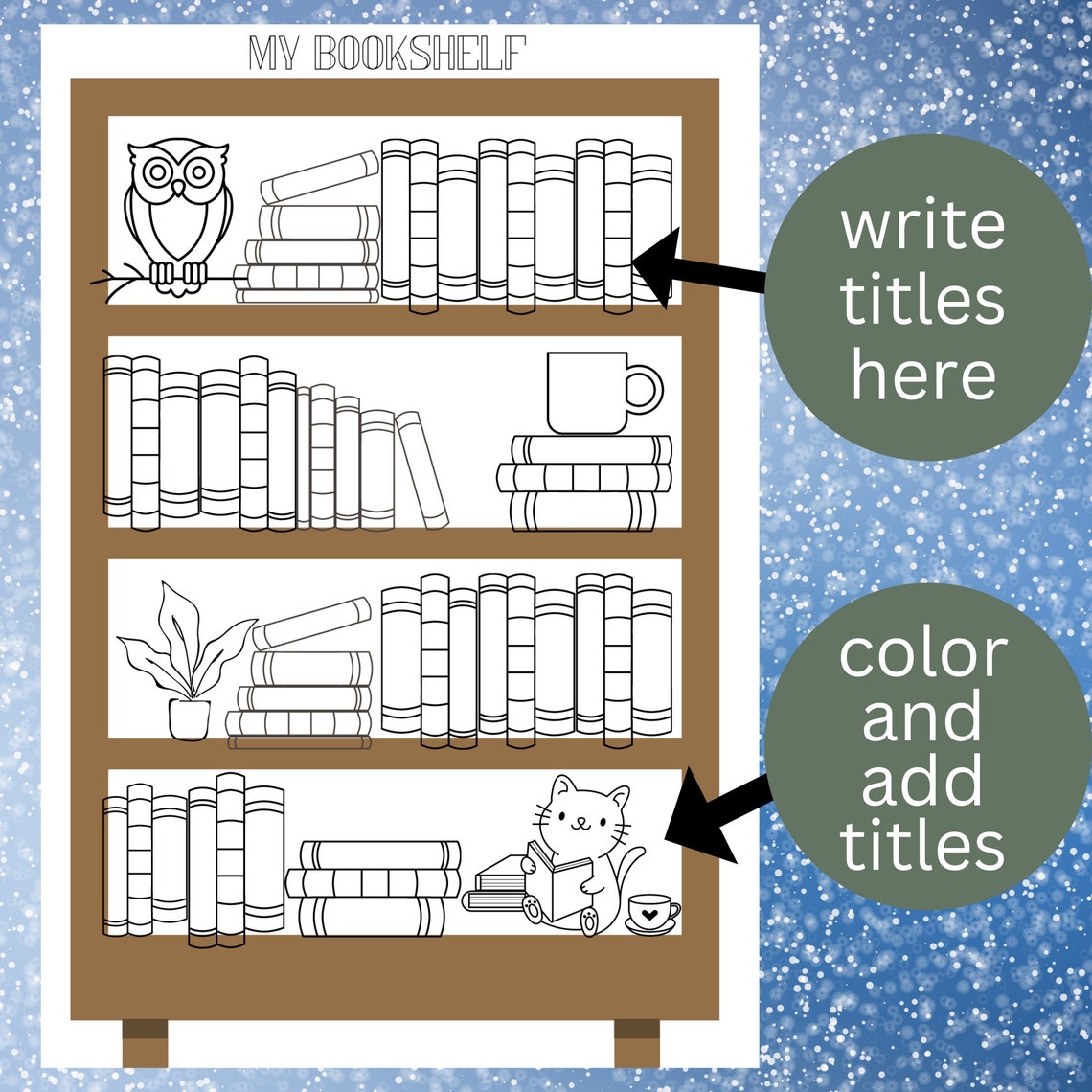 Book Tracker Printable, Bookshelf Reading Log, Books Ive Read, Reading ...