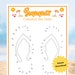 Summer Connect the Dots Game, Kids Summer Activity, Fun Summer Activity ...
