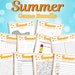 Summer Game Bundle, Summer Games for Adults and Kids, Family Summer ...