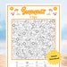 Summer I Spy Game, Summer Activity for Kids, Printable Summer Game ...