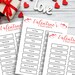 Valentines Day Charades Game, Valentine Party Game, Galentine Party ...