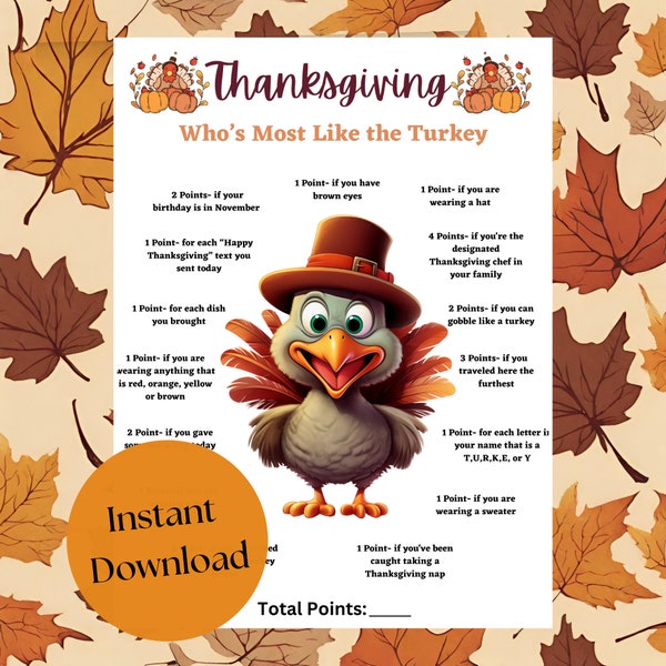 Thanksgiving Emoji Pictionary Game, Thanksgiving Games for Family ...