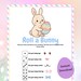 Roll a Bunny Game, Printable Easter Game, Easter Dice Game, Spring ...