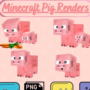Minecraft Pig Png, Minecraft SVG, Minecraft PNG, Minecraft Clipart ...