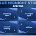 Twitch Overlay Package Animated Blue Moon Clouds - Etsy