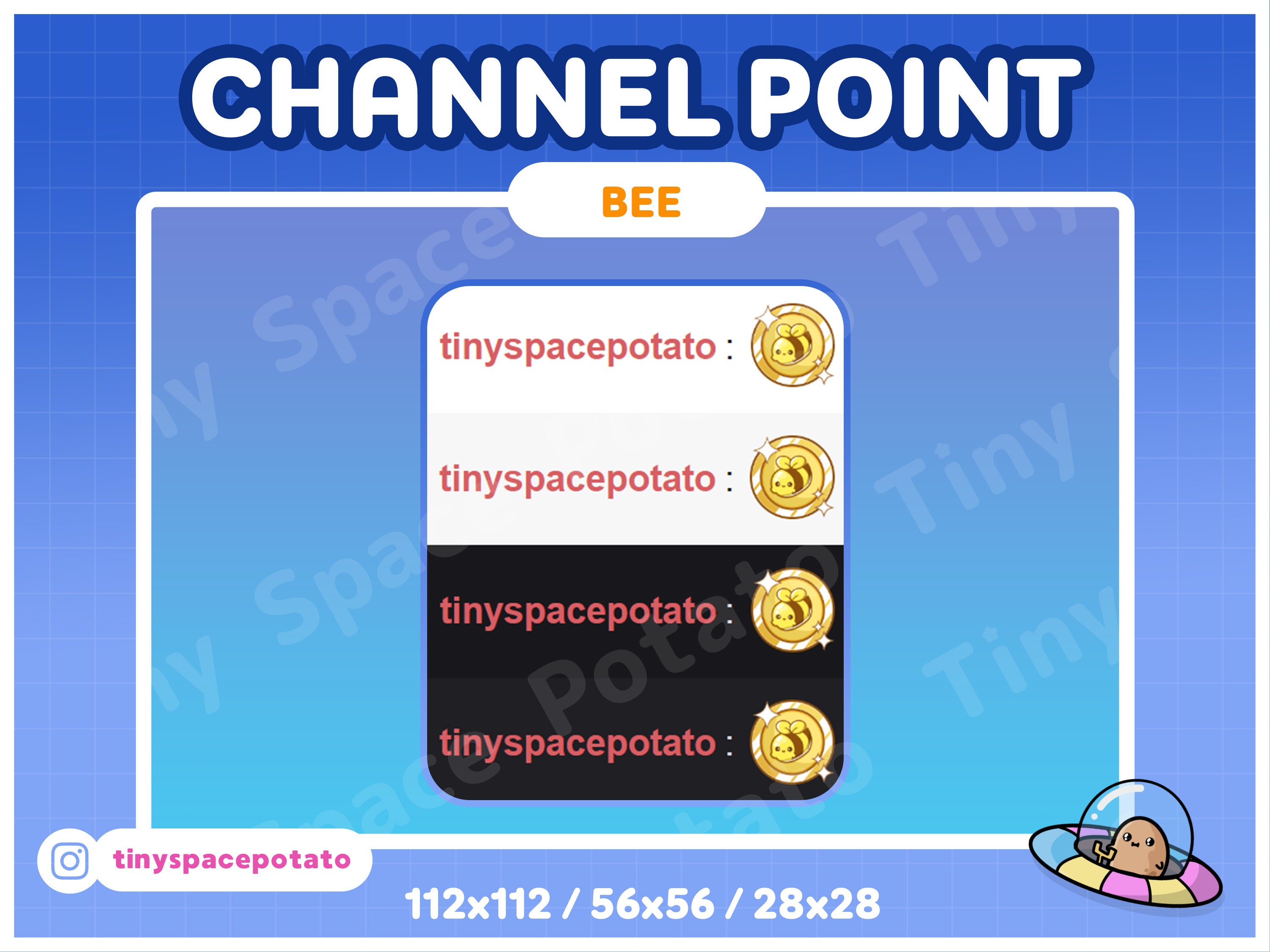Channel Points Icon Cute Honey Bee Channel Points Twitch - Etsy