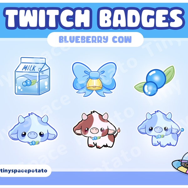 Blueberry Twitch Panels - Etsy