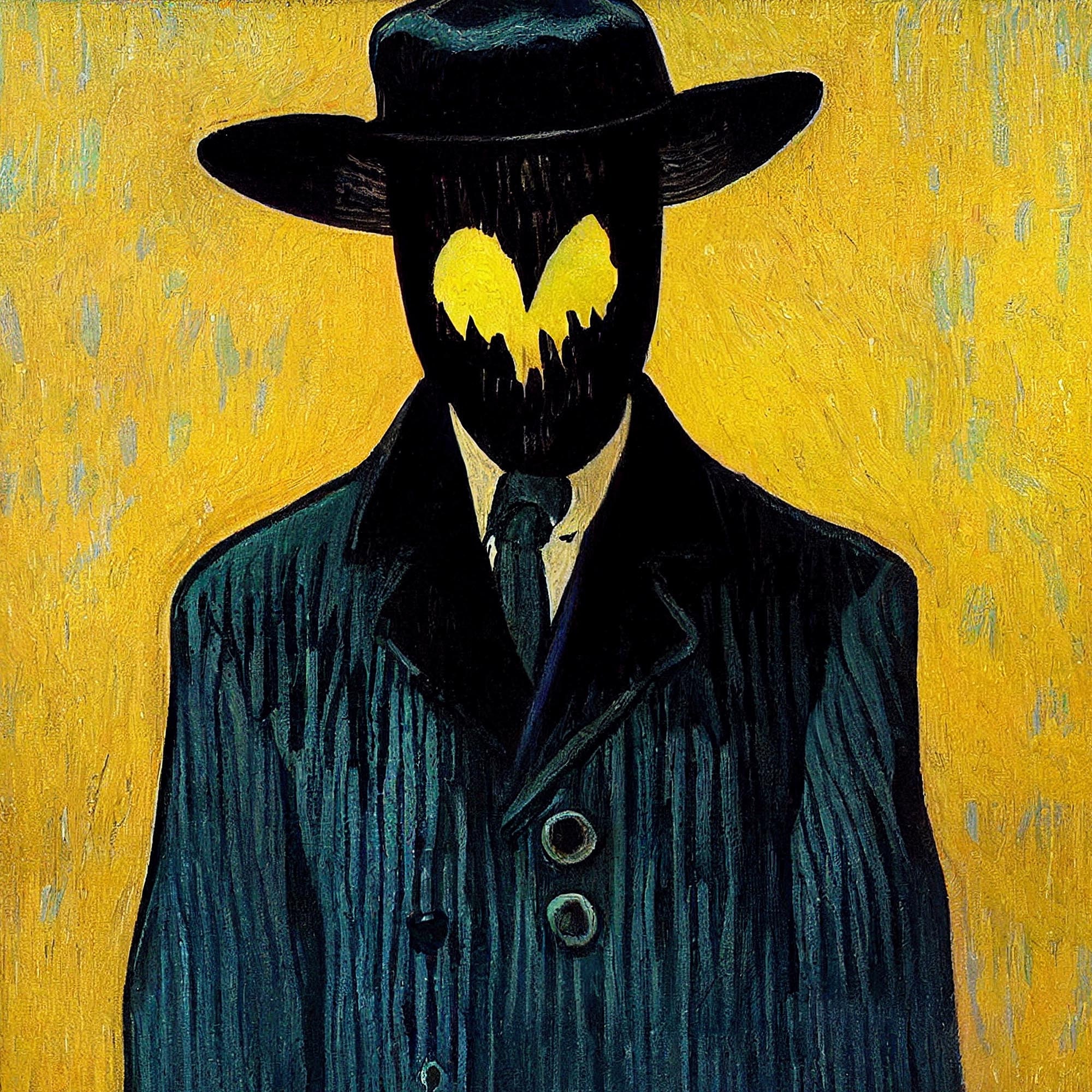 Rorschach, Poster, Van Gogh, Dc, Superhero, Print, Watchmen, Printable ...
