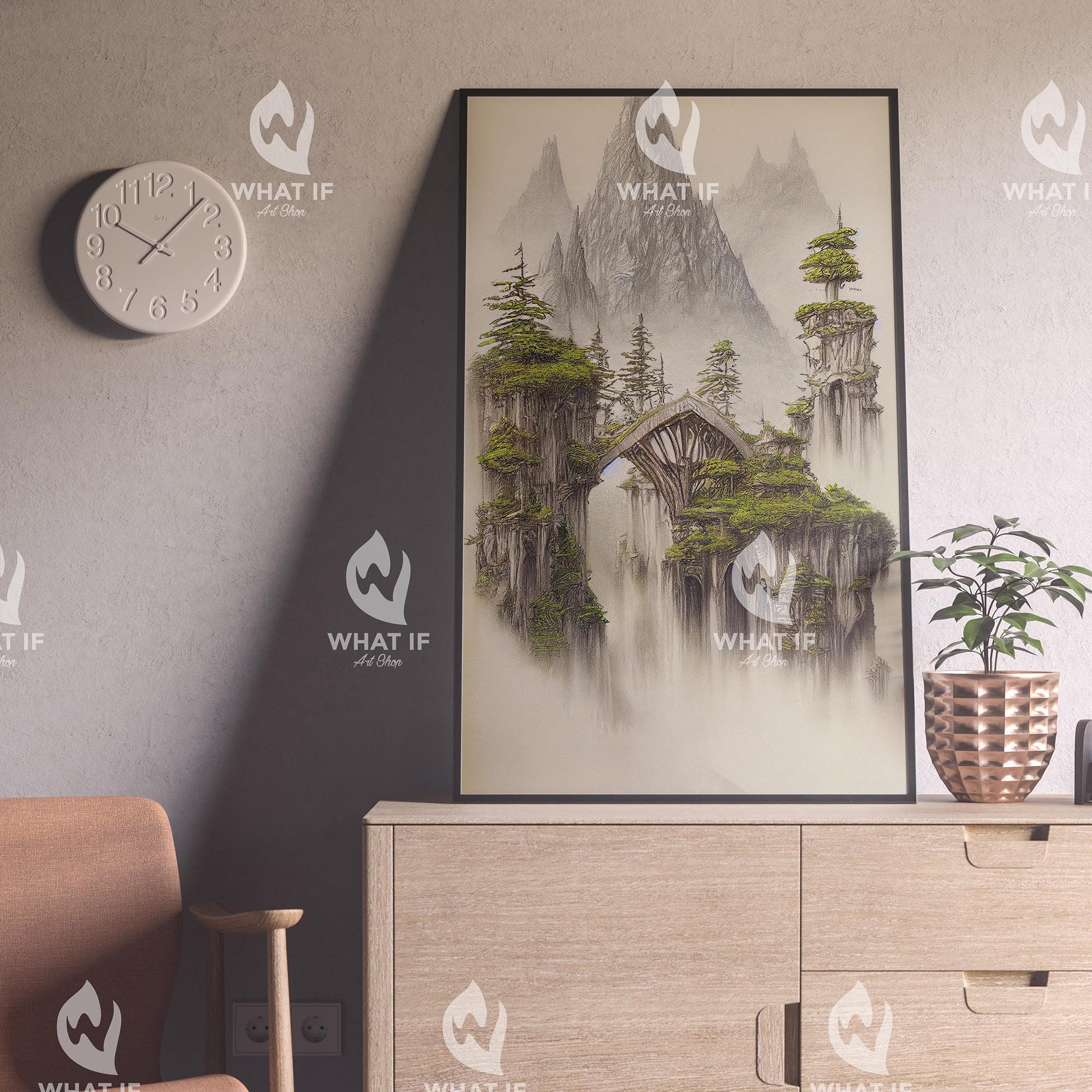 Rivendell, Granburrone, Gran Burrone, the Lord of the Rings, Poster ...