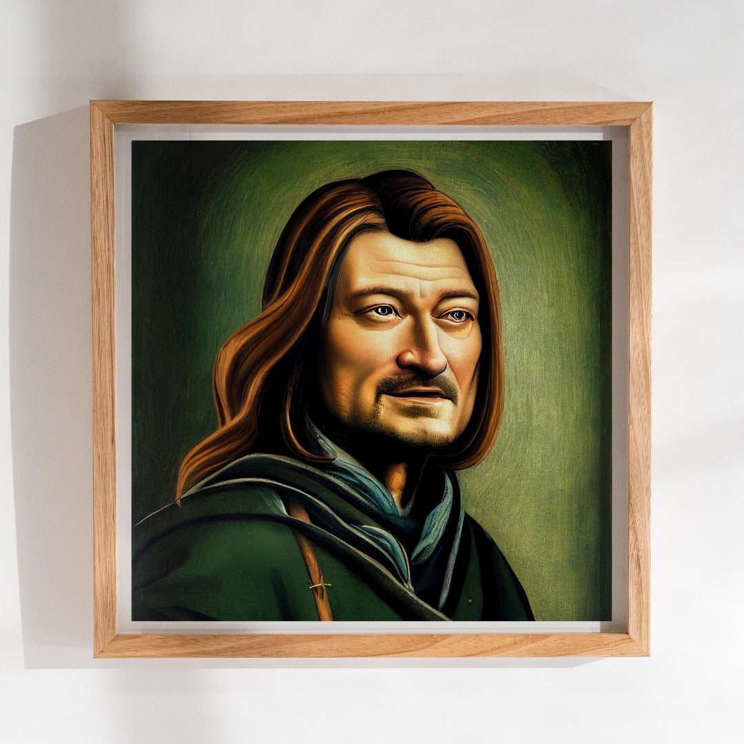 Boromir, Botticelli, Gondor, Poster, the Lord of the Rings, Print, Lotr ...