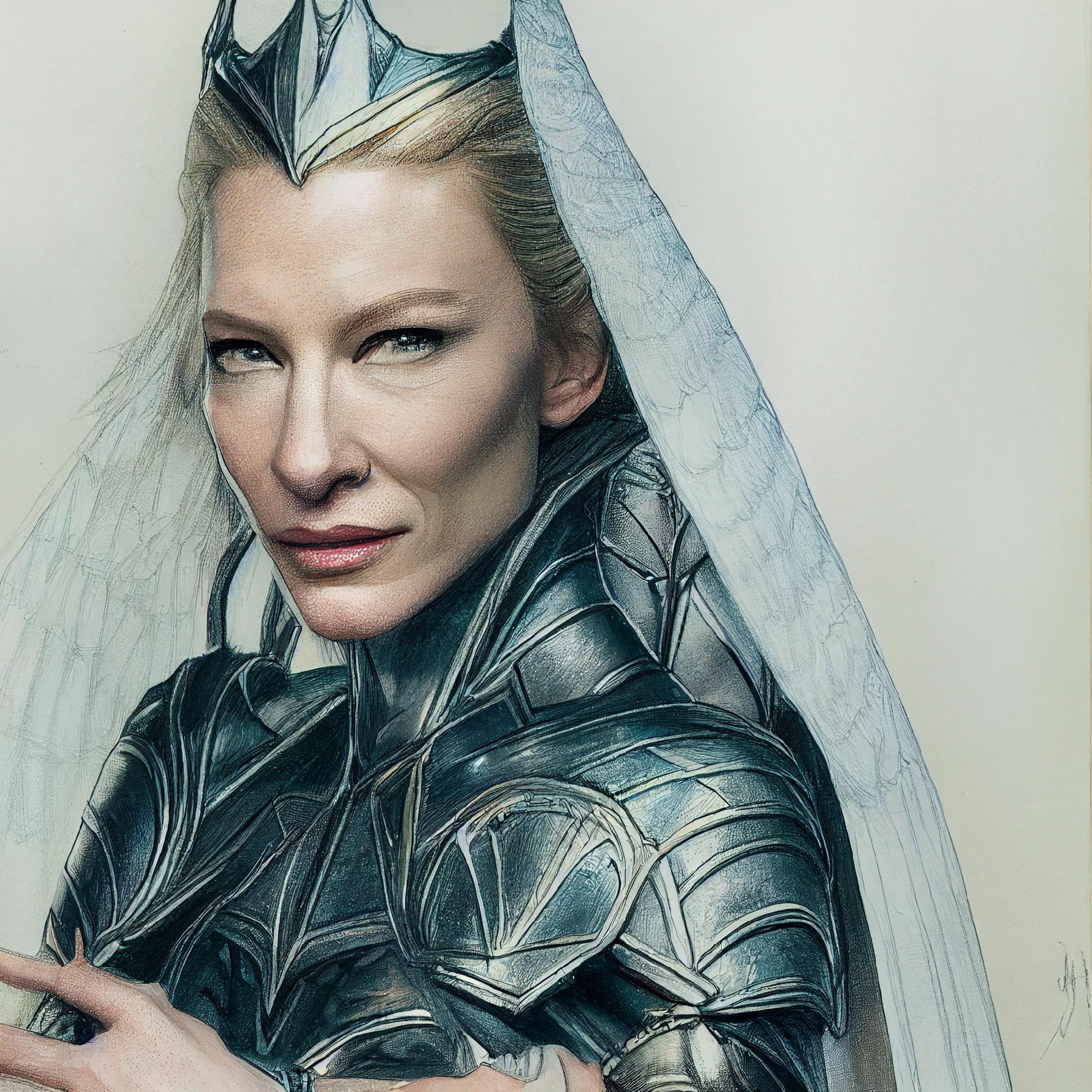 Galadriel, Cate Blanchett, Poster, the Rings of Power, Character, Print ...