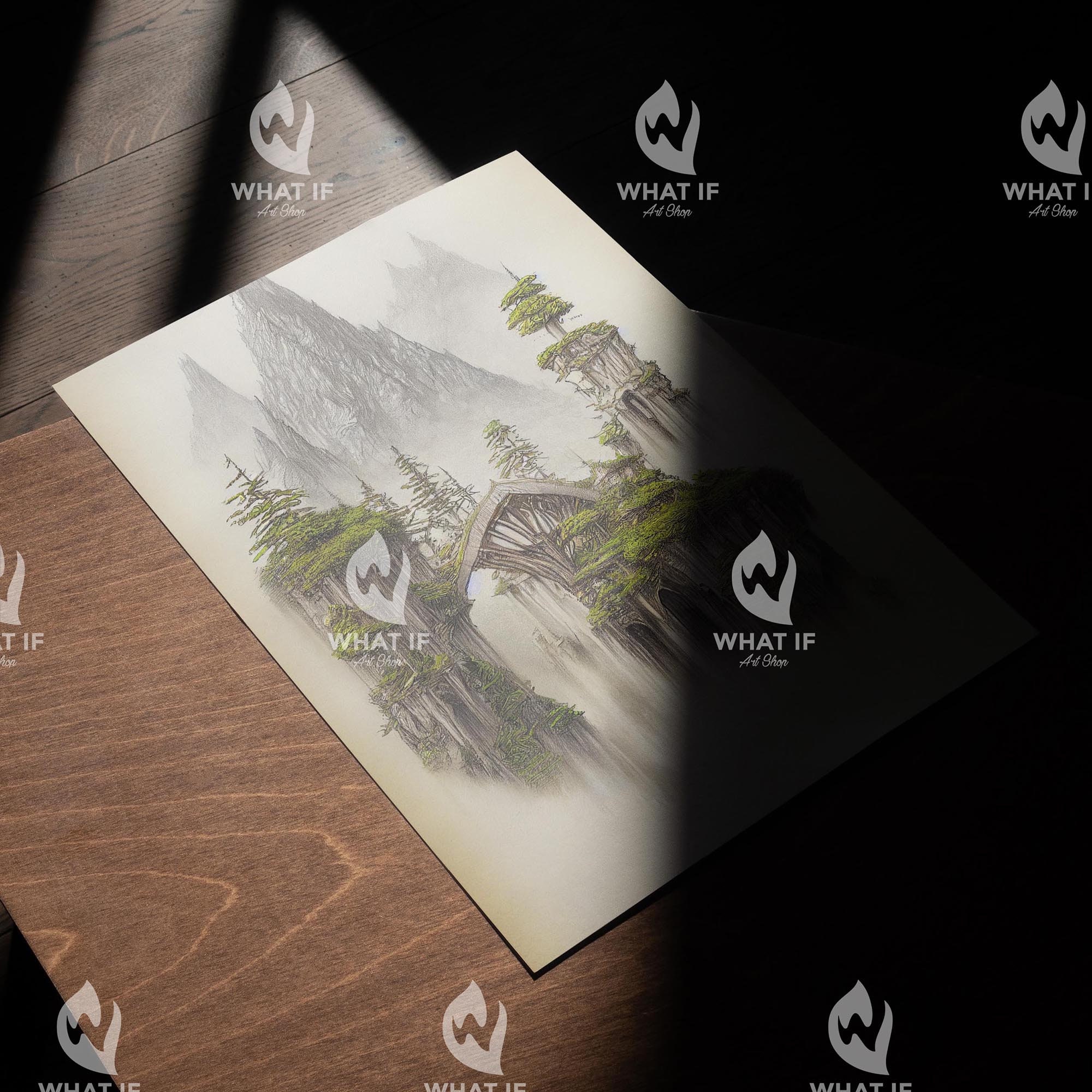 Rivendell, Granburrone, Gran Burrone, the Lord of the Rings, Poster ...