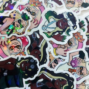 Splatoon OFF THE HOOK | Splatoon Idol Stickers | Marina Pearl ...