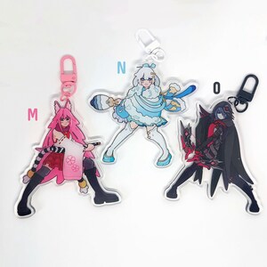 Honkai Impact 3rd Acrylic Keychain: Elysia, Sakura, Raven - Etsy